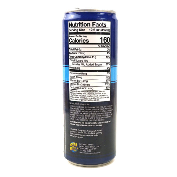 Mega Man E Tank Energy Drink 12 FL OZ (355mL) Can (2 Pack) With 2 Gosu ...