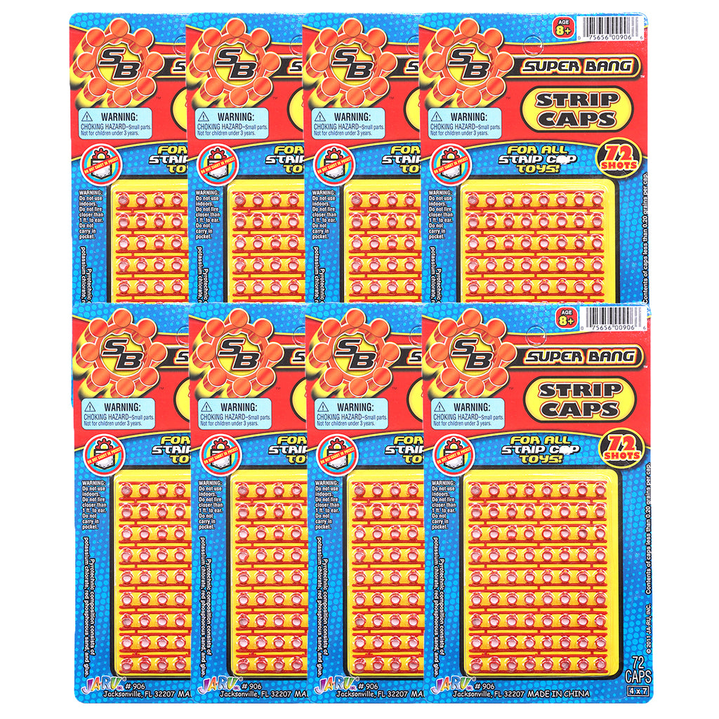Super Bang Strip Caps (8 Pack) – Gosu Toys